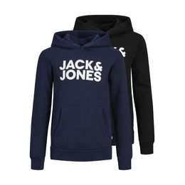 Jack & Jones Jack & Jones Junior Sweatshirt Jungen Gr&ouml;&szlig;e 146 navy / schwarz / wei&szlig;