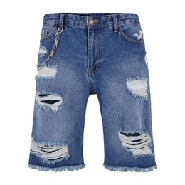 2Y Premium Shorts Herren Gr&ouml;&szlig;e 42 blue denim / wei&szlig;
