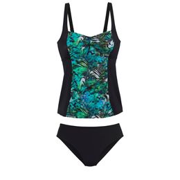Vivance Tankini Damen Gr&ouml;&szlig;e XXXL t&uuml;rkis / royalblau / schwarz / wei&szlig;