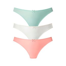 Petite Fleur String Damen Gr&ouml;&szlig;e XXS/XS mint / koralle / wei&szlig;