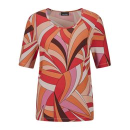 GOLDNER Shirt Damen Gr&ouml;&szlig;e S/M mischfarben / rot