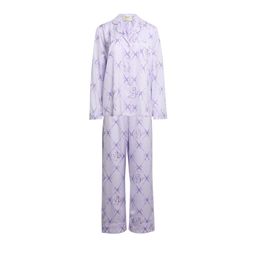Marks & Spencer Marks & Spencer Pyjama lang Damen Gr&ouml;&szlig;e L lila Winterkleid