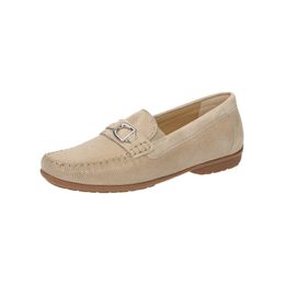 Sioux Mokassin Damen Gr&ouml;&szlig;e 42.5 hellbeige