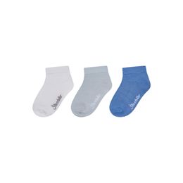 Sterntaler Socken M&auml;dchen Gr&ouml;&szlig;e 22 blau / hellblau / wei&szlig;