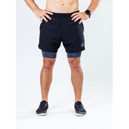 Lifters Sporthose 'Hybrid 2-in-1' Herren Gr&ouml;&szlig;e XL schwarz