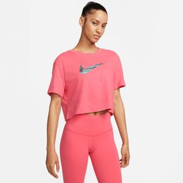 Nike Funktionsshirt 'Swoosh' Damen Gr&ouml;&szlig;e L t&uuml;rkis / pitaya / schwarz / wei&szlig;