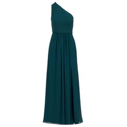 Adrianna Papell Langes Abendkleid Damen Gr&ouml;&szlig;e 36 dunkelgr&uuml;n Winterkleid