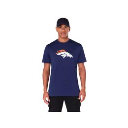 New Era Shirt 'NFL Denver Broncos Logo' Herren Gr&ouml;&szlig;e S navy / koralle / offwhite
