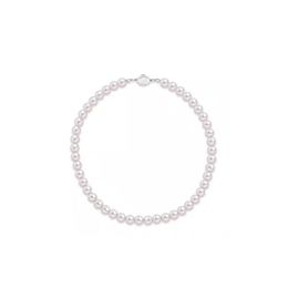 Rougemont Jewellery Kette 'Elegante Perlen Halskette 45cm' Damen Gr&ouml;&szlig;e 45cm silber