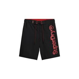 Superdry & Co Boardshorts Herren Gr&ouml;&szlig;e S rot / schwarz