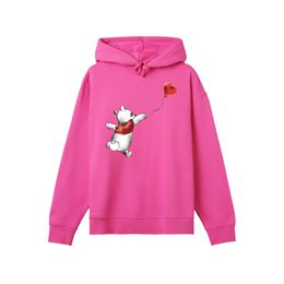 F4NT4STIC Sweatshirt 'Winnie Puuh Balloon' Damen Gr&ouml;&szlig;e L mischfarben / pink
