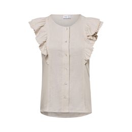 N&uuml;mph N&Uuml;MPH Blusentop 'Yngva' Damen Gr&ouml;&szlig;e S/M beige