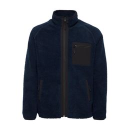 INDICODE Jeans Fleecejacke 'Trodie' Herren Gr&ouml;&szlig;e XXXL navy / schwarz