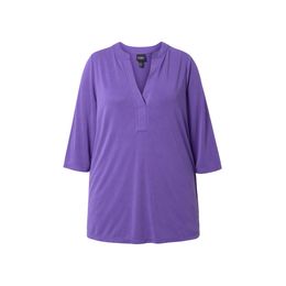 Ulla Popken Longshirt Damen Gr&ouml;&szlig;e 4XL/5XL lila
