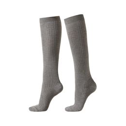 CALZEDONIA Socken Damen Gr&ouml;&szlig;e 36/38 grau