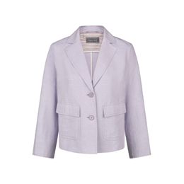 WHITE LABEL Kastenjacke mit Reverskragen Damen Gr&ouml;&szlig;e 46 lila