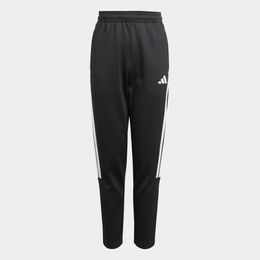 adidas Sportswear Sporthose Jungen Gr&ouml;&szlig;e 128 schwarz / wei&szlig;