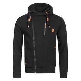 INDICODE Jeans Sweatjacke 'Elm' Herren Gr&ouml;&szlig;e S schwarz