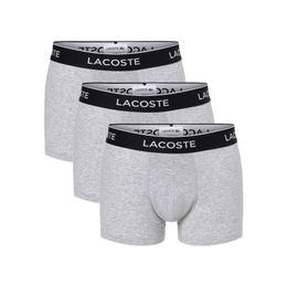 Lacoste Boxershorts 'Casualnoirs' Herren Gr&ouml;&szlig;e M navy / graumeliert / schwarz / wei&szlig;