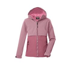 Killtec Outdoorjacke Jungen Gr&ouml;&szlig;e 128 magenta / eosin / wei&szlig;