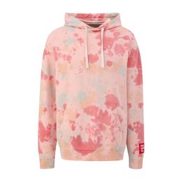 QS Sweatshirt Herren Gr&ouml;&szlig;e L gelb / pastellgr&uuml;n / apricot / rot