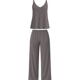 Vivisence Pyjama '2046' Damen Gr&ouml;&szlig;e S grau Winterkleid