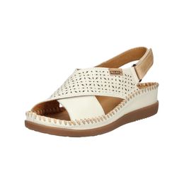 Pikolinos Sandale 'Cadaques' Damen Gr&ouml;&szlig;e 42 creme / wollwei&szlig;