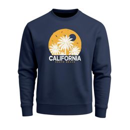 Neverless Sweatshirt 'California' Herren Gr&ouml;&szlig;e S navy