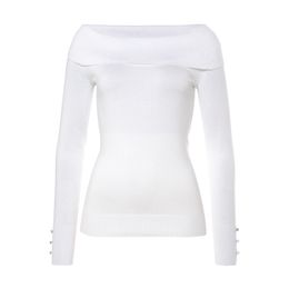 Melrose Pullover Damen Gr&ouml;&szlig;e XL wei&szlig;