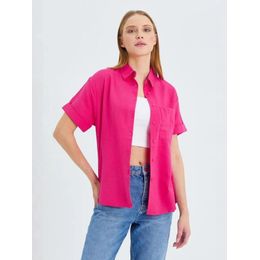 Mixray Bluse Damen Gr&ouml;&szlig;e M neonpink