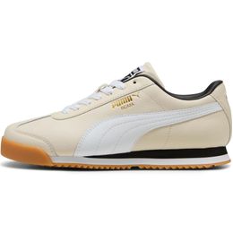 Puma Sneaker 'Roma 24' Herren Gr&ouml;&szlig;e 37 beige / wei&szlig;