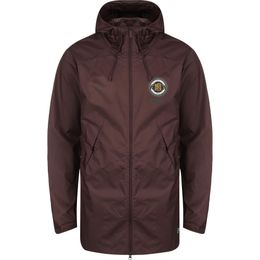 Nike Sportjacke 'FC' Herren Gr&ouml;&szlig;e M aubergine / schwarz