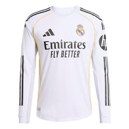 adidas Performance Trikot 'Real Madrid 25/26 Authentic' Herren Gr&ouml;&szlig;e L hellgelb / schwarz / wei&szlig;