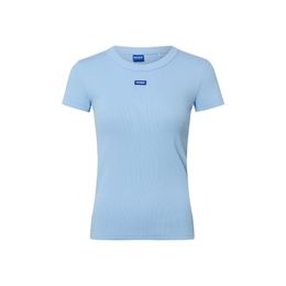 Hugo T-Shirt Damen Gr&ouml;&szlig;e L blau / hellblau / wei&szlig;