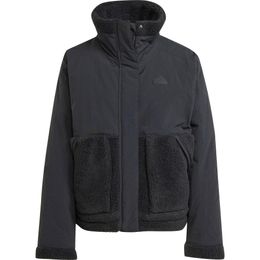 adidas Sportswear Sportjacke 'City Escape' Damen Gr&ouml;&szlig;e XL/XXL schwarz