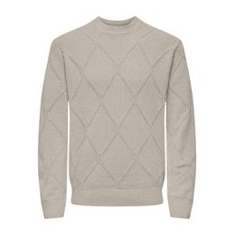 Only & Sons Only & Sons Pullover 'Farid' Herren Gr&ouml;&szlig;e S kitt