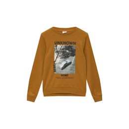 s.Oliver Sweatshirt Jungen Gr&ouml;&szlig;e 152/158 ocker / grau / dunkelgr&uuml;n / schwarz