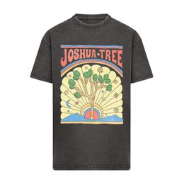 F4NT4STIC T-Shirt 'US National Parks Joshua Tree' Herren Gr&ouml;&szlig;e S schwarz