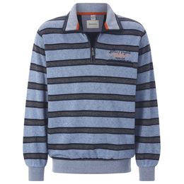 Babista Sweatshirt 'Ralvian' Herren Gr&ouml;&szlig;e XXL marine / hellblau / blaumeliert / neonorange