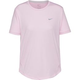 Nike Funktionsshirt 'Tempo' Damen Gr&ouml;&szlig;e L grau / pastellpink