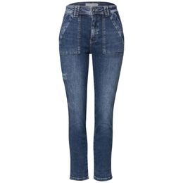 Street One Cargojeans Damen Gr&ouml;&szlig;e 24 blue denim