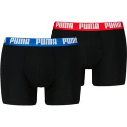 Puma Boxershorts 'Everyday Basic' Herren Gr&ouml;&szlig;e S blau / rot / schwarz / wei&szlig;