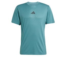 adidas Performance Funktionsshirt 'Power' Herren Gr&ouml;&szlig;e XL petrol / schwarz