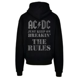 F4NT4STIC Sweatshirt 'ACDC' Herren Gr&ouml;&szlig;e M grau / schwarz