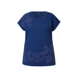 Ulla Popken Shirt Damen Gr&ouml;&szlig;e L/XL dunkelblau