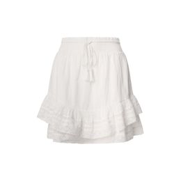 Pepe Jeans Rock 'Elena' Damen Gr&ouml;&szlig;e 36 offwhite
