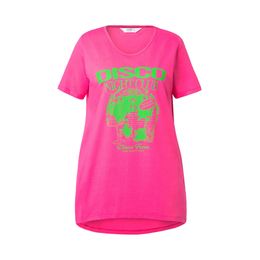 Angel of Style Shirt Damen Gr&ouml;&szlig;e XXL neongr&uuml;n / pink