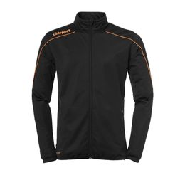 Uhlsport Sportjacke 'Stream 22' Jungen Gr&ouml;&szlig;e 104 orange / schwarz