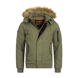 INDICODE Jeans Winterjacke 'Pennington' Herren Gr&ouml;&szlig;e S oliv
