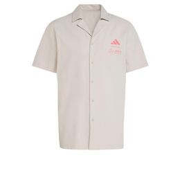 adidas Performance Funktionshemd 'Mercedes - AMG Petronas Formula One Team' Herren Gr&ouml;&szlig;e XS beige / koralle